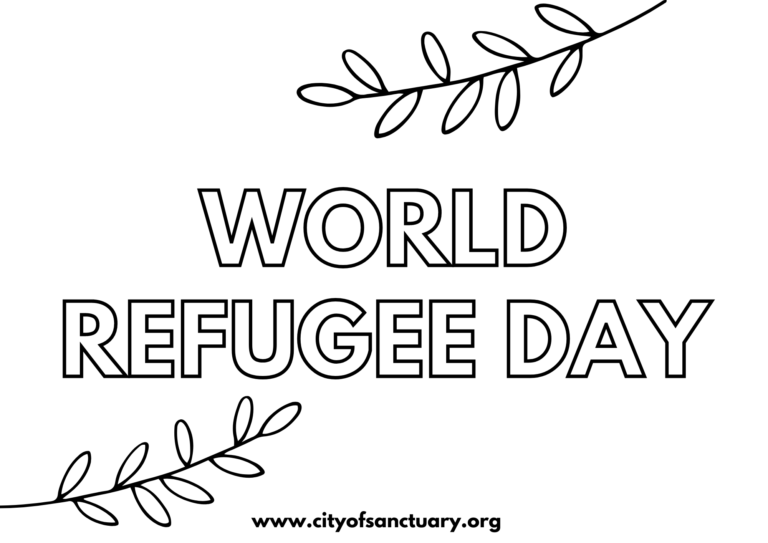 Posters and colouring-in for Refugee Week - City of Sanctuary UK