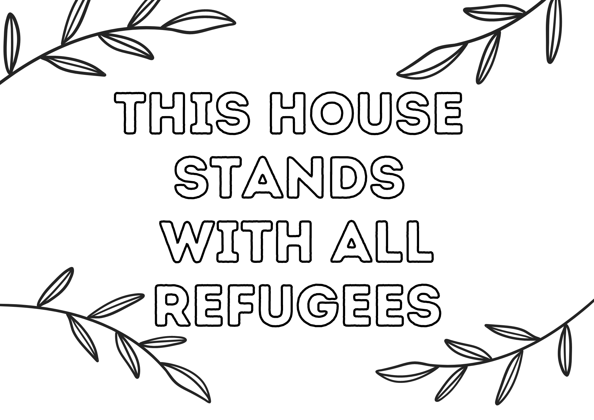 Posters and colouring-in for Refugee Week - City of Sanctuary UK