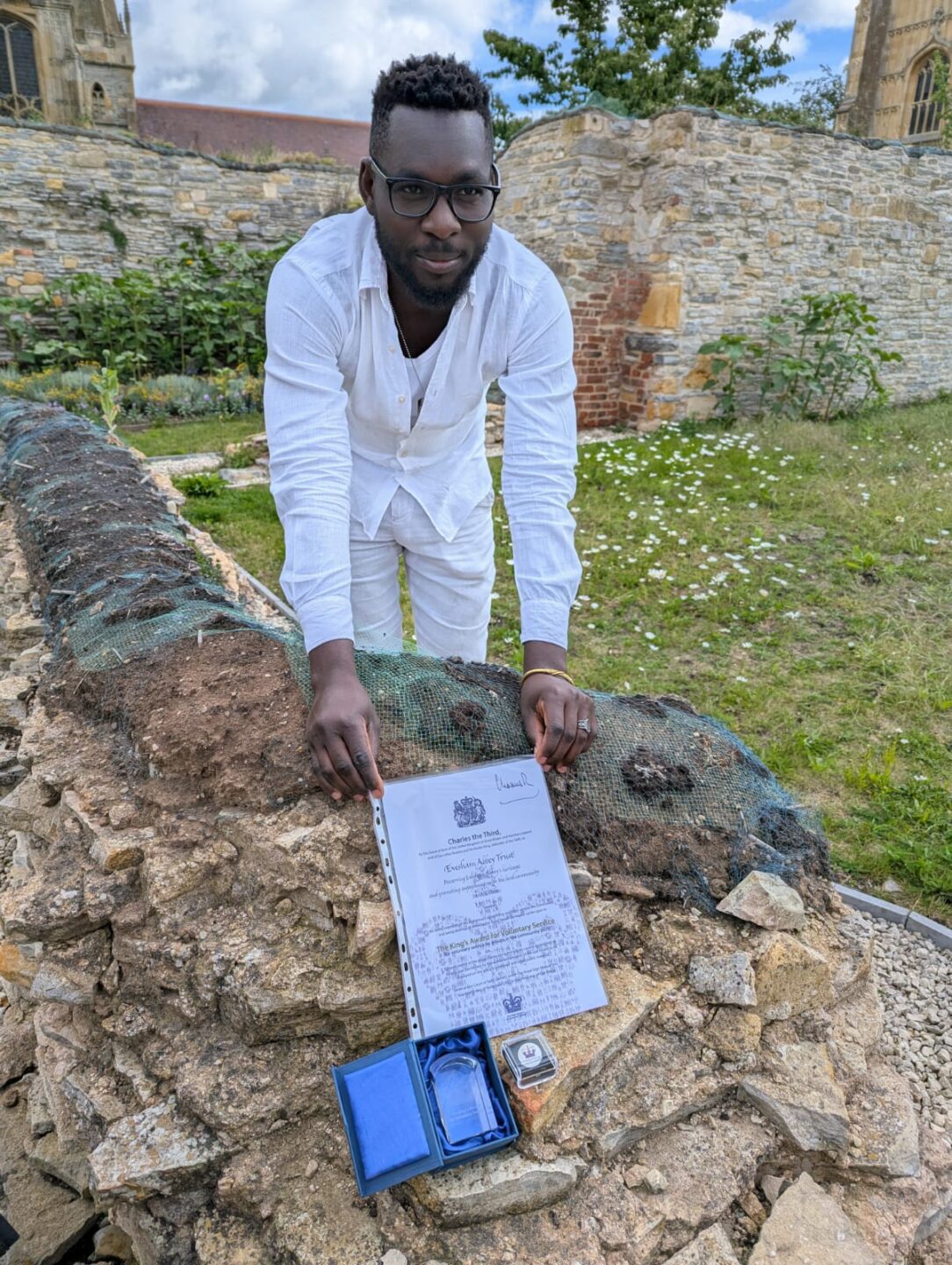 Karim Honoured with the King’s Award - Evesham Vale of Sanctuary